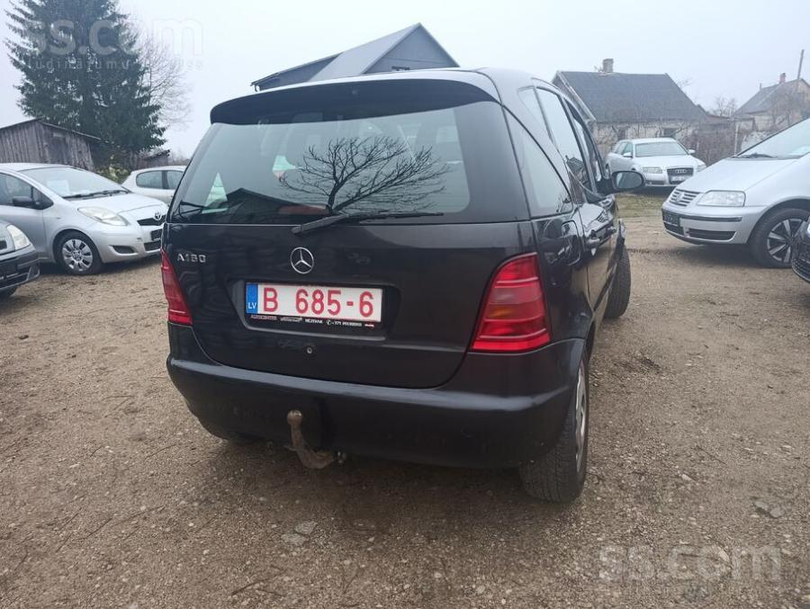 Melns Mercedes-Benz A 160 2000 Rēzekne, ar dzinēja tilpumu 1.60 L un nobraukumu 230 tūkst. km par 500 €, foto 6 vietnē AUTOMOTO.COM.LV