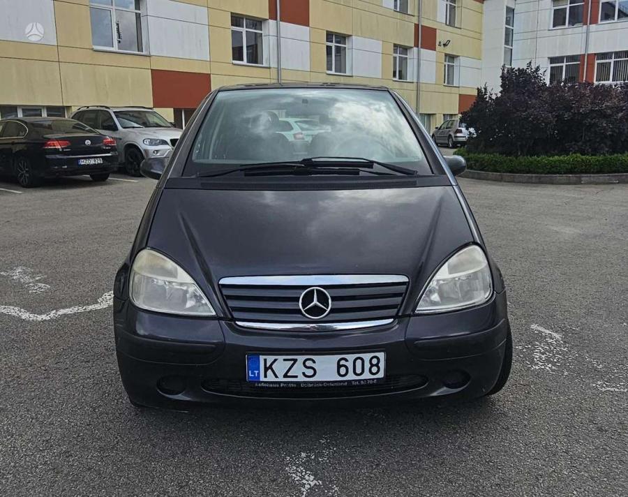 Melns Mercedes-Benz A 160 2000 Klaipėda, ar dzinēja tilpumu 1.60 L un nobraukumu 204 tūkst. km par 600 €, foto 3 vietnē AUTOMOTO.COM.LV