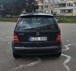 Melns Mercedes-Benz A 160 2000 Klaipėda, ar dzinēja tilpumu 1.60 L un nobraukumu 204 tūkst. km par 600 €, foto 7 vietnē AUTOMOTO.COM.LV
