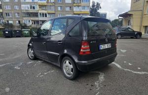 Melns Mercedes-Benz A 160 2000 Klaipėda, ar dzinēja tilpumu 1.60 L un nobraukumu 204 tūkst. km par 600 €, foto 8 vietnē AUTOMOTO.COM.LV