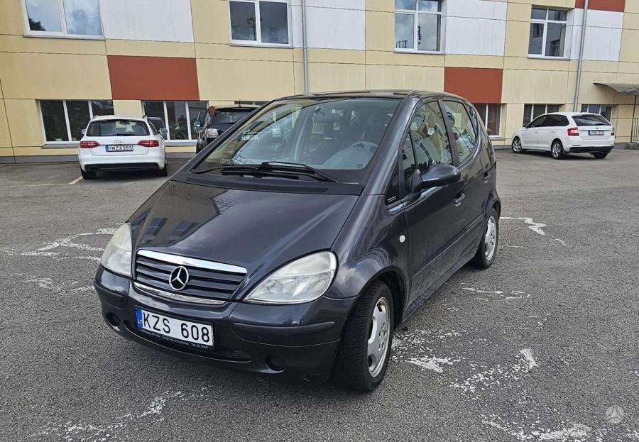 Melns Mercedes-Benz A 160 2000 Klaipėda, ar dzinēja tilpumu 1.60 L un nobraukumu 204 tūkst. km par 600 €, foto 11 vietnē AUTOMOTO.COM.LV