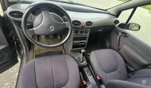 Melns Mercedes-Benz A 160 2000 Klaipėda, ar dzinēja tilpumu 1.60 L un nobraukumu 204 tūkst. km par 600 €, foto 12 vietnē AUTOMOTO.COM.LV