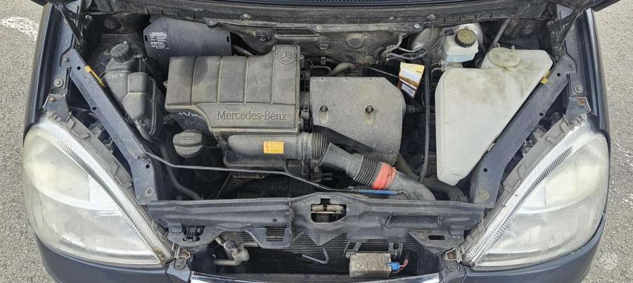 Melns Mercedes-Benz A 160 2000 Klaipėda, ar dzinēja tilpumu 1.60 L un nobraukumu 204 tūkst. km par 600 €, foto 17 vietnē AUTOMOTO.COM.LV