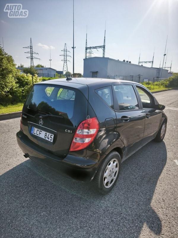 Black Mercedes-Benz A 160 2006 in Kaunas, with an engine capacity of 2.00 L and mileage of 235 thousand km for 650 €, photo 4 on AUTOMOTO.COM.LV