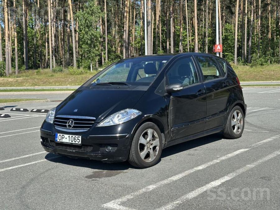 Melns Mercedes-Benz A 160 2008 Rīga, ar dzinēja tilpumu 2.00 L un nobraukumu 225 tūkst. km par 1900 €, foto 1 vietnē AUTOMOTO.COM.LV