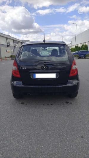 Black Mercedes-Benz A 160 2010 in Vilnius, with an engine capacity of 1.50 L and mileage of 364 thousand km for 2500 €, photo 5 on AUTOMOTO.COM.LV