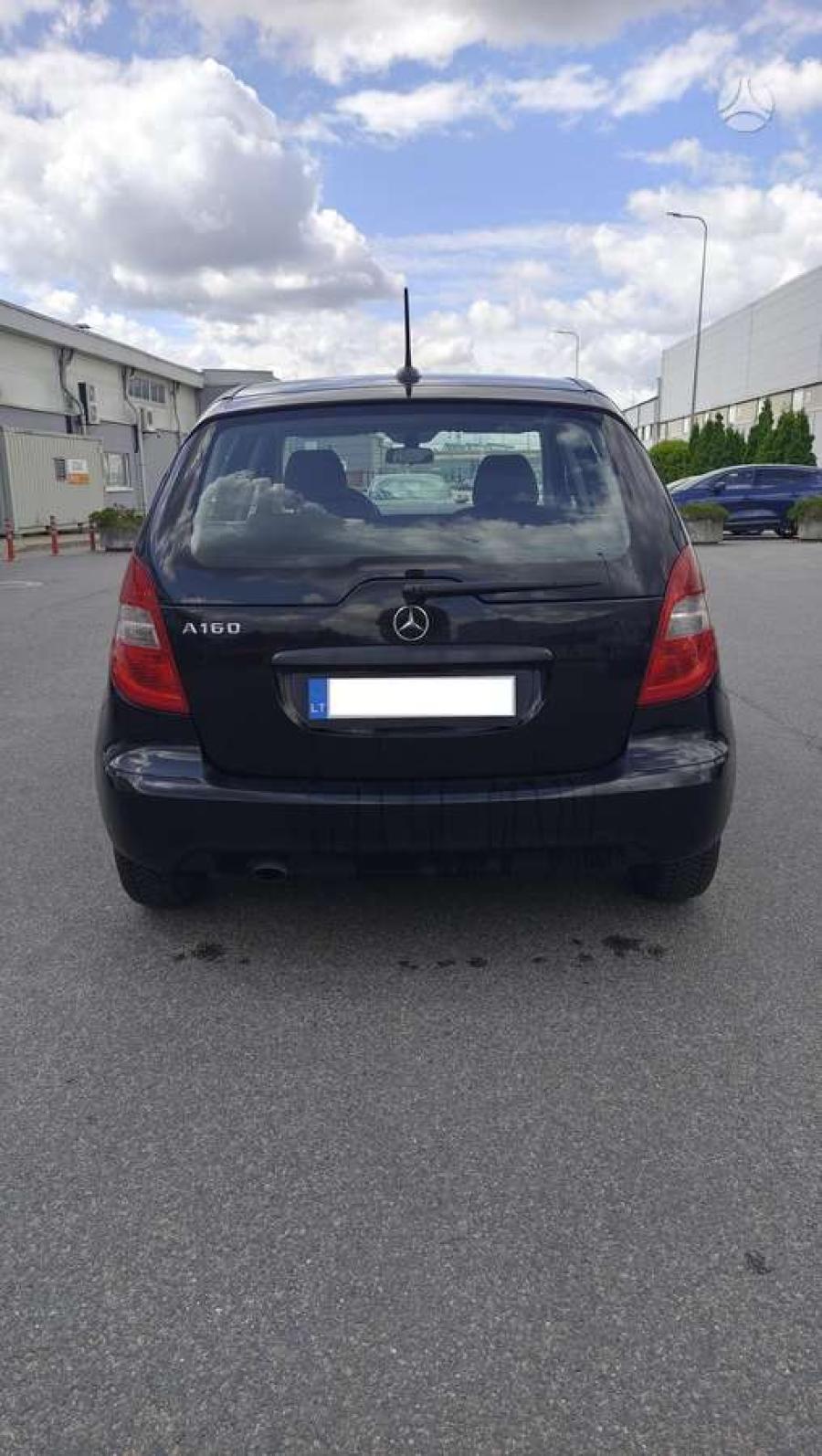 Black Mercedes-Benz A 160 2010 in Vilnius, with an engine capacity of 1.50 L and mileage of 364 thousand km for 2500 €, photo 5 on AUTOMOTO.COM.LV