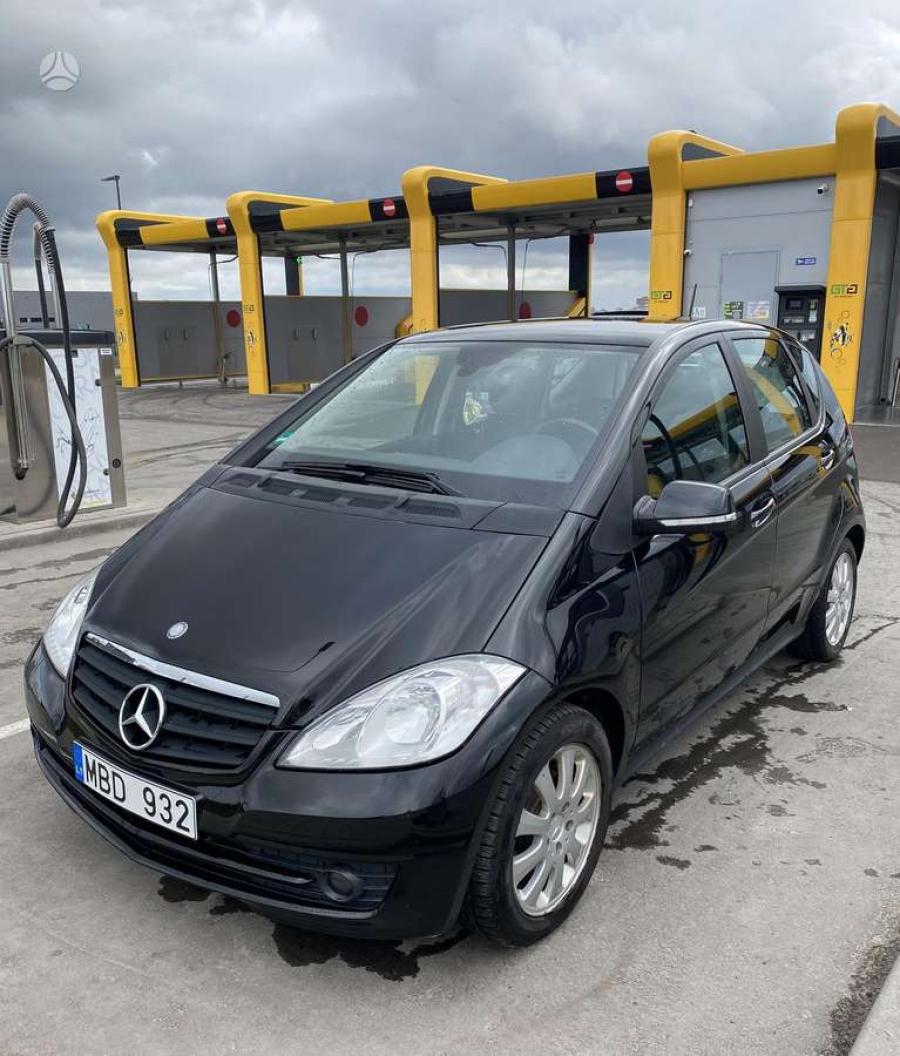 Melns Mercedes-Benz A 160 2012 Kauņa, ar dzinēja tilpumu 1.99 L un nobraukumu 194 tūkst. km par 3000 €, foto 3 vietnē AUTOMOTO.COM.LV