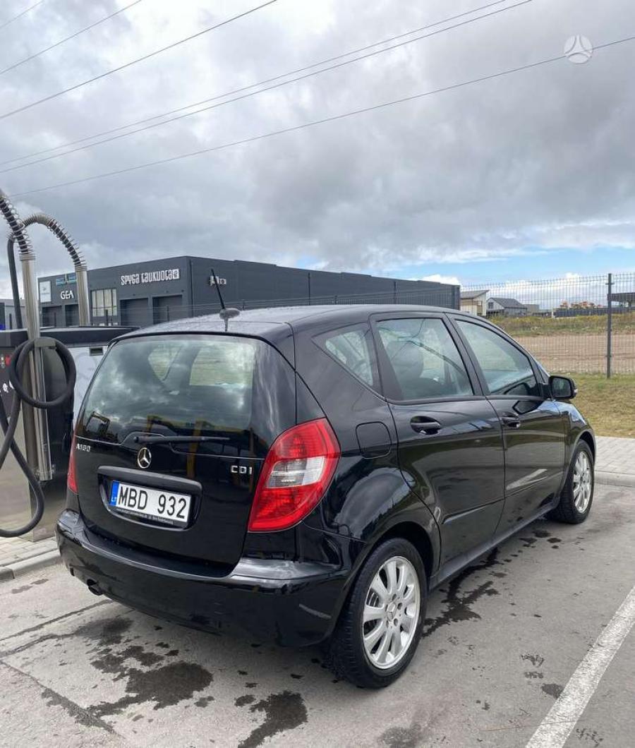 Melns Mercedes-Benz A 160 2012 Kauņa, ar dzinēja tilpumu 1.99 L un nobraukumu 194 tūkst. km par 3000 €, foto 6 vietnē AUTOMOTO.COM.LV