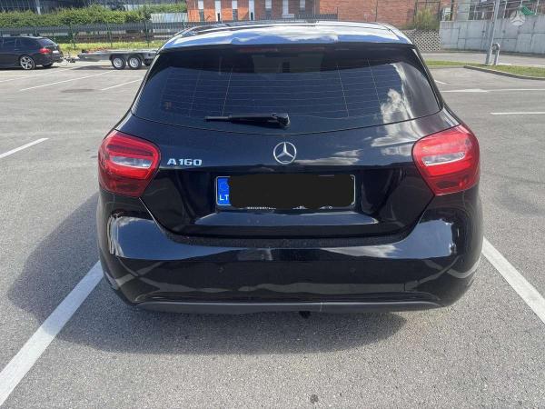 Mercedes-Benz A 160 2017 Kauņa vietnē Melns Mercedes-Benz A 160 2017 Kauņa, ar dzinēja tilpumu 1.60 L un nobraukumu 115 tūkst. km par 11100 €, foto 3 vietnē AUTOMOTO.COM.LV