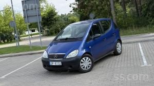 Blue Mercedes-Benz A 160 2000 in Jurmala, with an engine capacity of 1.60 L and mileage of 0 thousand km for 550 €, photo  on AUTOMOTO.COM.LV