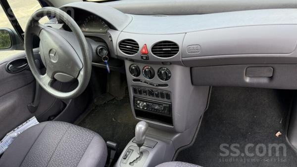 Zils Mercedes-Benz A 160 2000 Jūrmala, ar dzinēja tilpumu 1.60 L un nobraukumu 0 tūkst. km par 550 €, foto 9 vietnē AUTOMOTO.COM.LV