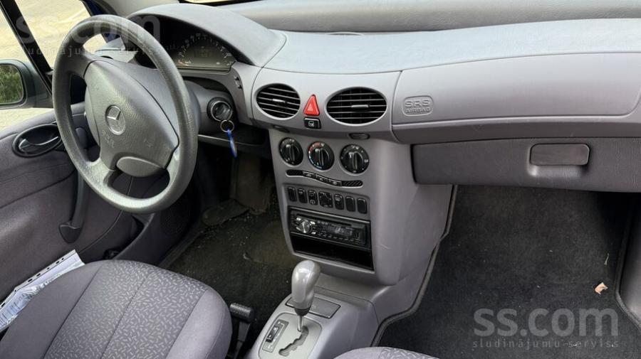 Zils Mercedes-Benz A 160 2000 Jūrmala, ar dzinēja tilpumu 1.60 L un nobraukumu 0 tūkst. km par 550 €, foto 10 vietnē AUTOMOTO.COM.LV