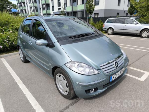 Blue Mercedes-Benz A 160 2005 in Riga, with an engine capacity of 2.00 L and mileage of 220 thousand km for 2000 €, photo 2 on AUTOMOTO.COM.LV