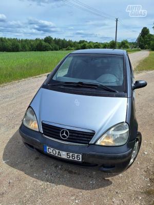 Blue Mercedes-Benz A 160 2001 in Vilnius, with an engine capacity of 1.70 L and mileage of 30 thousand km for 600 €, photo  on AUTOMOTO.COM.LV