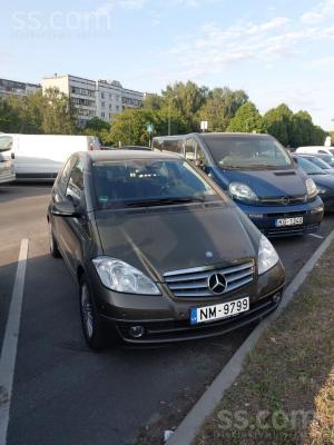 Brown Mercedes-Benz A 160 2010 in Riga, with an engine capacity of 1.50 L and mileage of 179 thousand km for 2250 €, photo  on AUTOMOTO.COM.LV