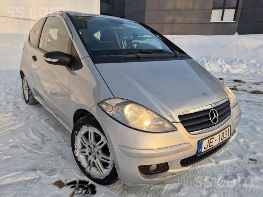 Mercedes-Benz A 160 2006 in Daugavpils, with an engine capacity of 2.00 L and mileage of 0 thousand km for 1550 €, photo 2 on AUTOMOTO.COM.LV