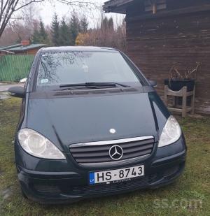 Zaļš Mercedes-Benz A 160 2005 Jelgava, ar dzinēja tilpumu 2.00 L un nobraukumu 240 tūkst. km par 900 €, foto  vietnē AUTOMOTO.COM.LV