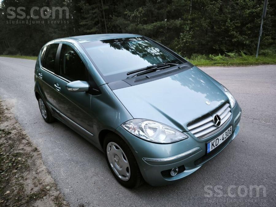 Zaļš Mercedes-Benz A 160 2005 Rīga, ar dzinēja tilpumu 2.00 L un nobraukumu 223 tūkst. km par 1600 €, foto 3 vietnē AUTOMOTO.COM.LV