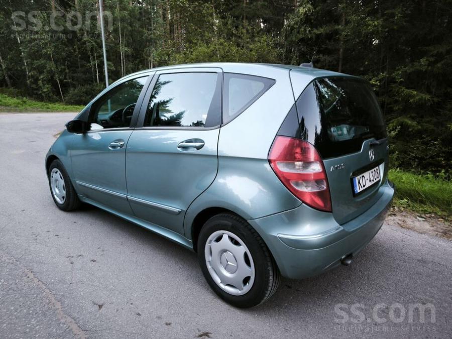 Zaļš Mercedes-Benz A 160 2005 Rīga, ar dzinēja tilpumu 2.00 L un nobraukumu 223 tūkst. km par 1600 €, foto 4 vietnē AUTOMOTO.COM.LV