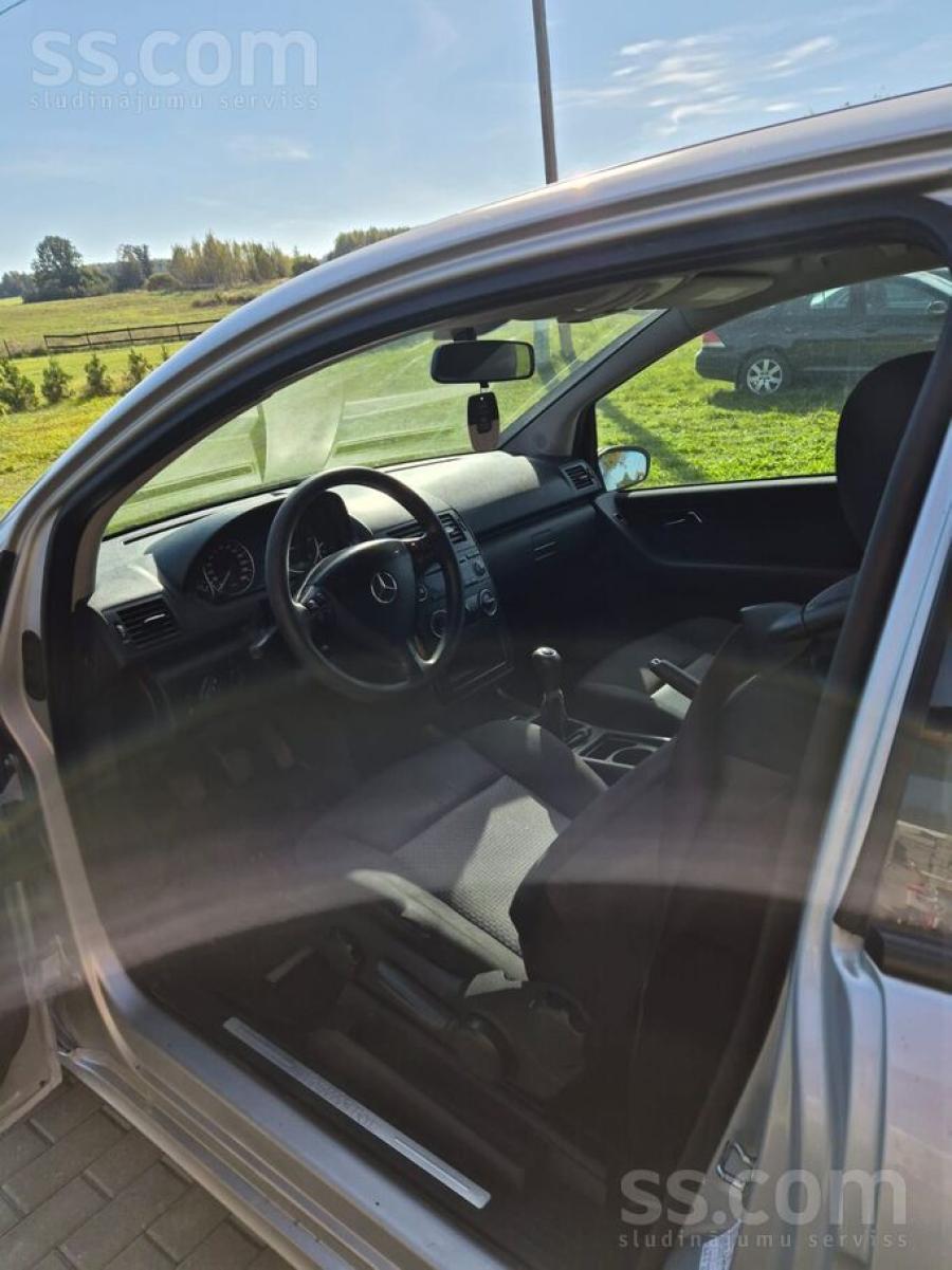 Grey Mercedes-Benz A 160 2006 in Rezekne, with an engine capacity of 2.00 L and mileage of 356 thousand km for 900 €, photo 9 on AUTOMOTO.COM.LV
