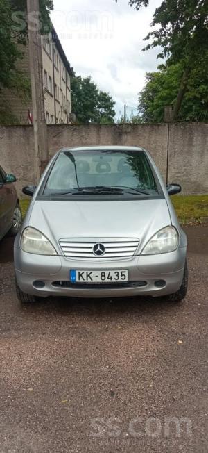Pelēks Mercedes-Benz A 160 1998 Rīga, ar dzinēja tilpumu 1.60 L un nobraukumu 270 tūkst. km par 900 €, foto  vietnē AUTOMOTO.COM.LV