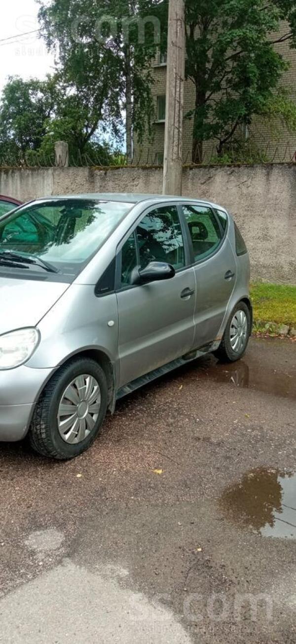 Pelēks Mercedes-Benz A 160 1998 Rīga, ar dzinēja tilpumu 1.60 L un nobraukumu 270 tūkst. km par 900 €, foto 2 vietnē AUTOMOTO.COM.LV
