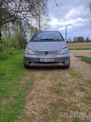 Grey Mercedes-Benz A 160 1999 in Valmiera, with an engine capacity of 1.60 L and mileage of 0 thousand km for 550 €, photo 5 on AUTOMOTO.COM.LV