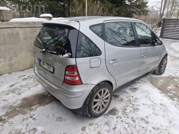 Pelēks Mercedes-Benz A 160 2002 Jelgava, ar dzinēja tilpumu 1.60 L un nobraukumu 150 tūkst. km par 450 €, foto 2 vietnē AUTOMOTO.COM.LV
