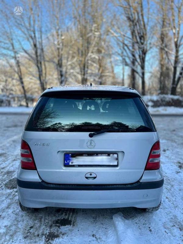 Pelēks Mercedes-Benz A 160 2003 Viļņa, ar dzinēja tilpumu 1.60 L un nobraukumu 217 tūkst. km par 1350 €, foto 5 vietnē AUTOMOTO.COM.LV