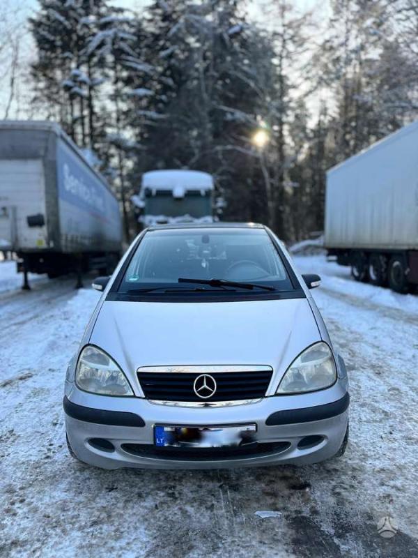 Pelēks Mercedes-Benz A 160 2003 Viļņa, ar dzinēja tilpumu 1.60 L un nobraukumu 217 tūkst. km par 1350 €, foto 6 vietnē AUTOMOTO.COM.LV