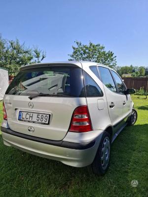 Grey Mercedes-Benz A 160 2004 in Vilnius, with an engine capacity of 1.60 L and mileage of 158 thousand km for 1300 €, photo 7 on AUTOMOTO.COM.LV