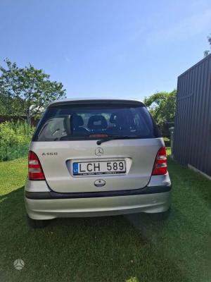Grey Mercedes-Benz A 160 2004 in Vilnius, with an engine capacity of 1.60 L and mileage of 158 thousand km for 1300 €, photo 8 on AUTOMOTO.COM.LV