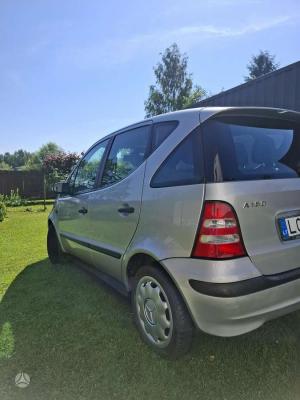 Grey Mercedes-Benz A 160 2004 in Vilnius, with an engine capacity of 1.60 L and mileage of 158 thousand km for 1300 €, photo 10 on AUTOMOTO.COM.LV