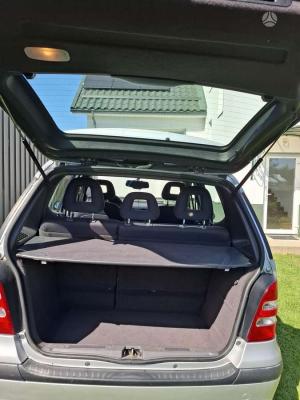 Grey Mercedes-Benz A 160 2004 in Vilnius, with an engine capacity of 1.60 L and mileage of 158 thousand km for 1300 €, photo 16 on AUTOMOTO.COM.LV
