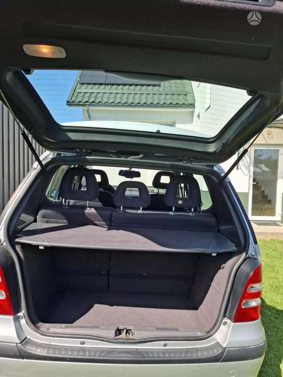 Grey Mercedes-Benz A 160 2004 in Vilnius, with an engine capacity of 1.60 L and mileage of 158 thousand km for 1300 €, photo 16 on AUTOMOTO.COM.LV