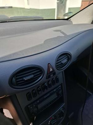 Grey Mercedes-Benz A 160 2004 in Vilnius, with an engine capacity of 1.60 L and mileage of 158 thousand km for 1300 €, photo 24 on AUTOMOTO.COM.LV