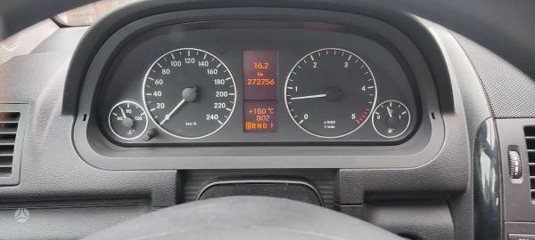 Grey Mercedes-Benz A 160 2005 in Siauliai, with an engine capacity of 1.99 L and mileage of 273 thousand km for 1500 €, photo 4 on AUTOMOTO.COM.LV