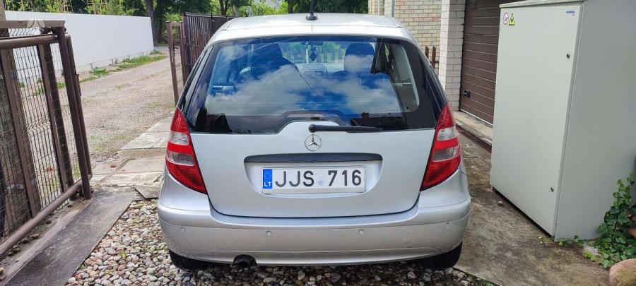 Pelēks Mercedes-Benz A 160 2005 Šauļi, ar dzinēja tilpumu 1.99 L un nobraukumu 273 tūkst. km par 1500 €, foto 7 vietnē AUTOMOTO.COM.LV
