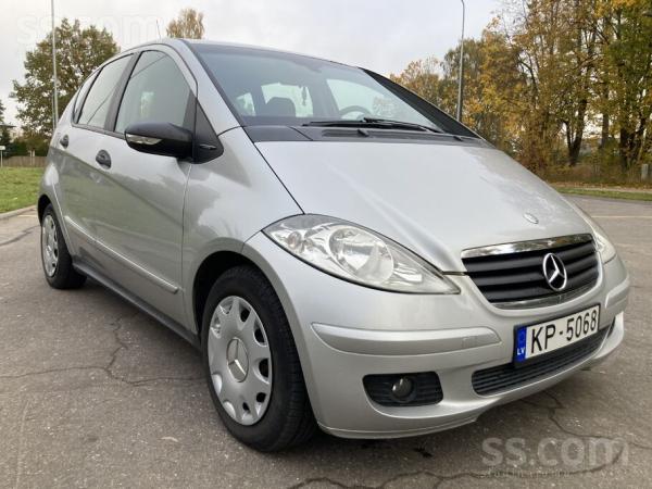 Grey Mercedes-Benz A 160 2005 in Riga, with an engine capacity of 1.90 L and mileage of 374 thousand km for 1250 €, photo 3 on AUTOMOTO.COM.LV