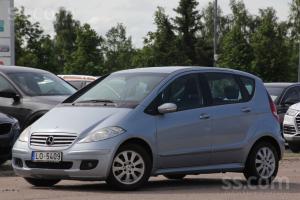Grey Mercedes-Benz A 160 2007 in Tukums, with an engine capacity of 2.00 L and mileage of 300 thousand km for 1550 €, photo  on AUTOMOTO.COM.LV
