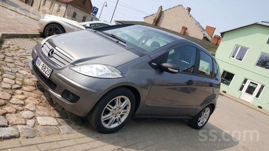 Pelēks Mercedes-Benz A 160 2008 Ludza, ar dzinēja tilpumu 2.00 L un nobraukumu 0 tūkst. km par 1950 €, foto 2 vietnē AUTOMOTO.COM.LV