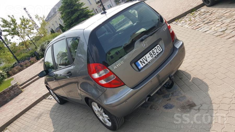 Pelēks Mercedes-Benz A 160 2008 Ludza, ar dzinēja tilpumu 2.00 L un nobraukumu 0 tūkst. km par 1950 €, foto 3 vietnē AUTOMOTO.COM.LV