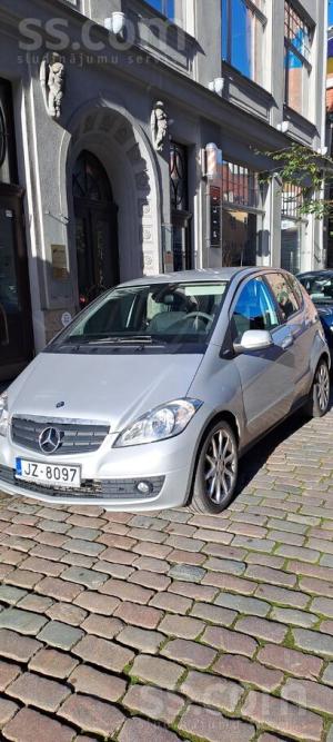 Grey Mercedes-Benz A 160 2011 in Riga, with an engine capacity of 2.00 L and mileage of 220 thousand km for 3300 €, photo  on AUTOMOTO.COM.LV