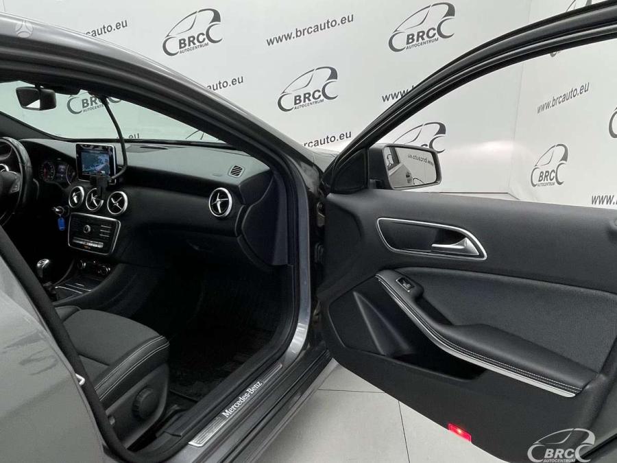 Pelēks Mercedes-Benz A 160 2015 Viļņa, ar dzinēja tilpumu 1.46 L un nobraukumu 99 tūkst. km par 8500 €, foto 9 vietnē AUTOMOTO.COM.LV