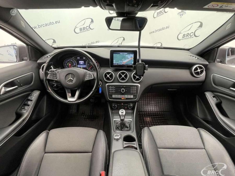 Pelēks Mercedes-Benz A 160 2015 Viļņa, ar dzinēja tilpumu 1.46 L un nobraukumu 99 tūkst. km par 7900 €, foto 4 vietnē AUTOMOTO.COM.LV