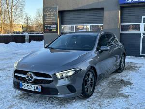 Grey Mercedes-Benz A 160 2019 in Taurage, with an engine capacity of 1.33 L and mileage of 37 thousand km for 16900 €, photo  on AUTOMOTO.COM.LV