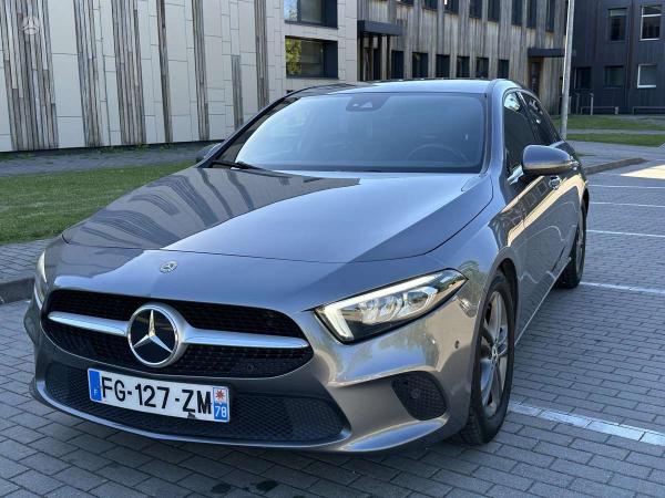 Pelēks Mercedes-Benz A 160 2019 Tauragė, ar dzinēja tilpumu 1.33 L un nobraukumu 43 tūkst. km par 15300 €, foto  vietnē AUTOMOTO.COM.LV