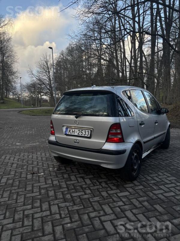 Grey Mercedes-Benz A 160 2003 in Talsi, with an engine capacity of 1.70 L and mileage of 282 thousand km for 550 €, photo 3 on AUTOMOTO.COM.LV