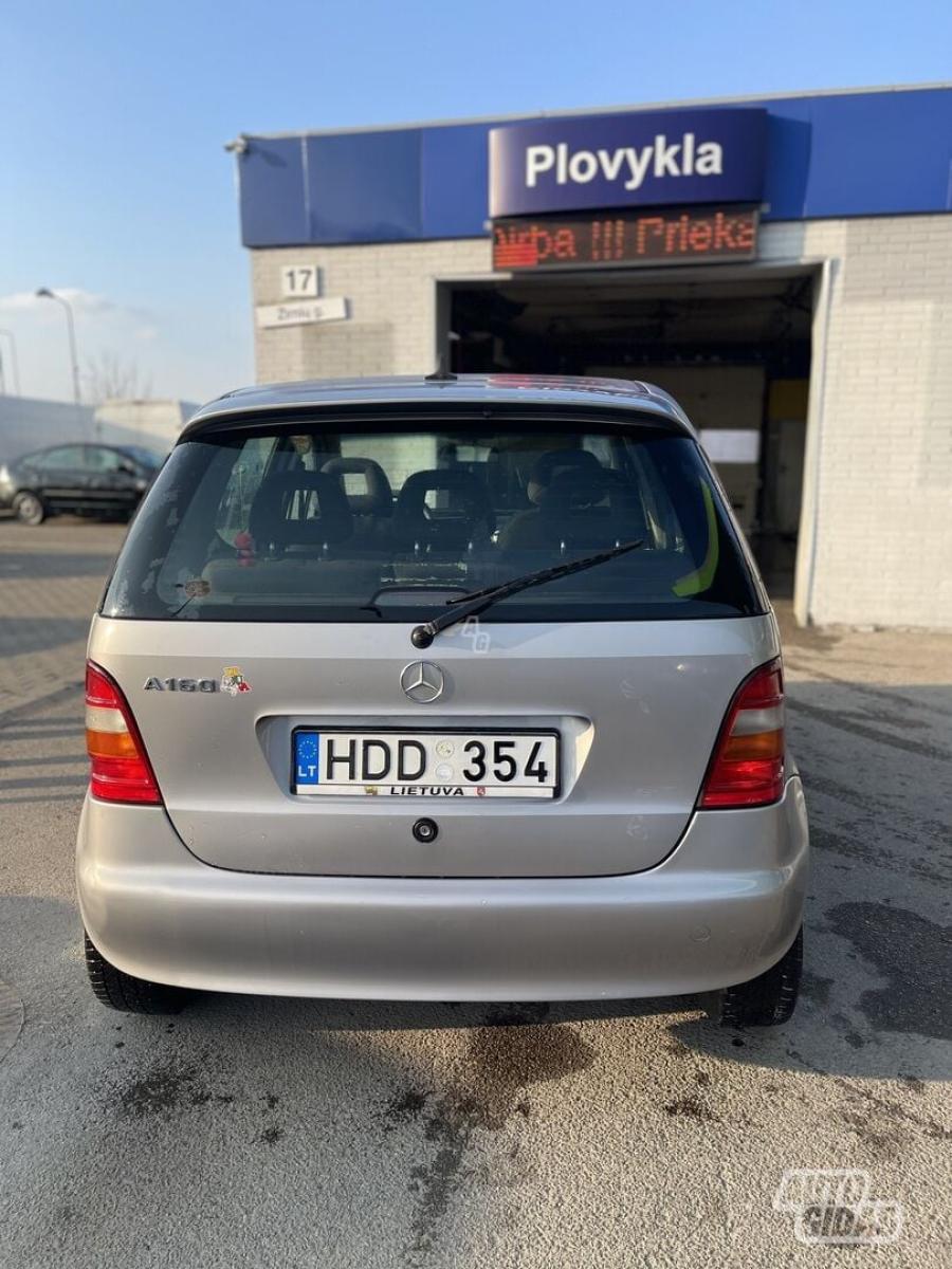 Mercedes-Benz A 160 1998 Viļņa, ar dzinēja tilpumu 1.60 L un nobraukumu 278 tūkst. km par 650 €, foto 5 vietnē AUTOMOTO.COM.LV